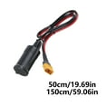 Male Connector to Car Adapter Female Socket Cable 30Amp Car Outlet Wire ...