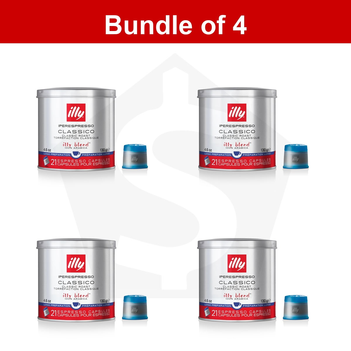 Click here for Bundle Of 4 - Illy Coffee Iperespresso Capsules -... prices