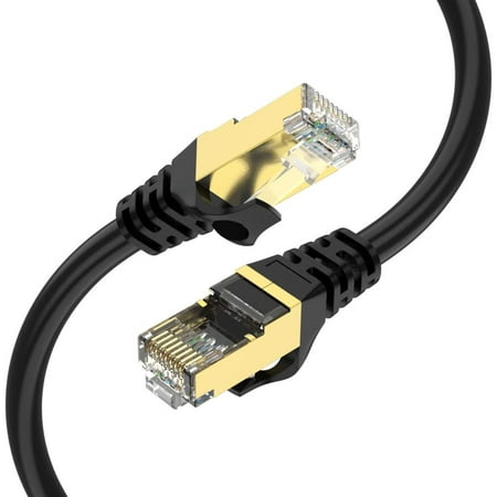 Cat7 Ethernet Cable 33FT, Internet Network Computer Patch Cord, High ...