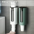 Disposable Cup Dispenser, Wall Mounted Water Cooler Cup Holder, Pull ...