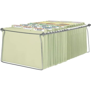 Sparco Premium Hanging File Folder Frame, Silver, Letter Size - Walmart.com