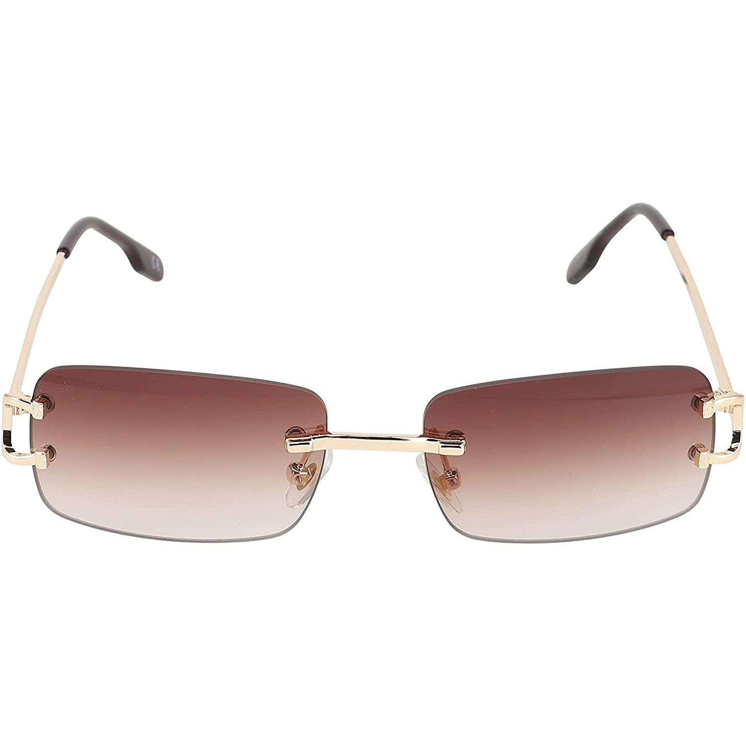 Classy Elegant Sophisticated Style Rimless Eyeglasses - Walmart.com