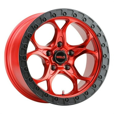 Off Road Monster M07 20X10 Gloss Black Candy Red Milled Custom Wheel ...