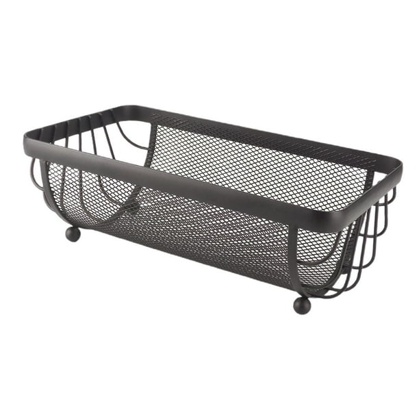 Metal Wire Fruit Basket Vegetable Snack Bread Basket Storage Rack Fruit ...