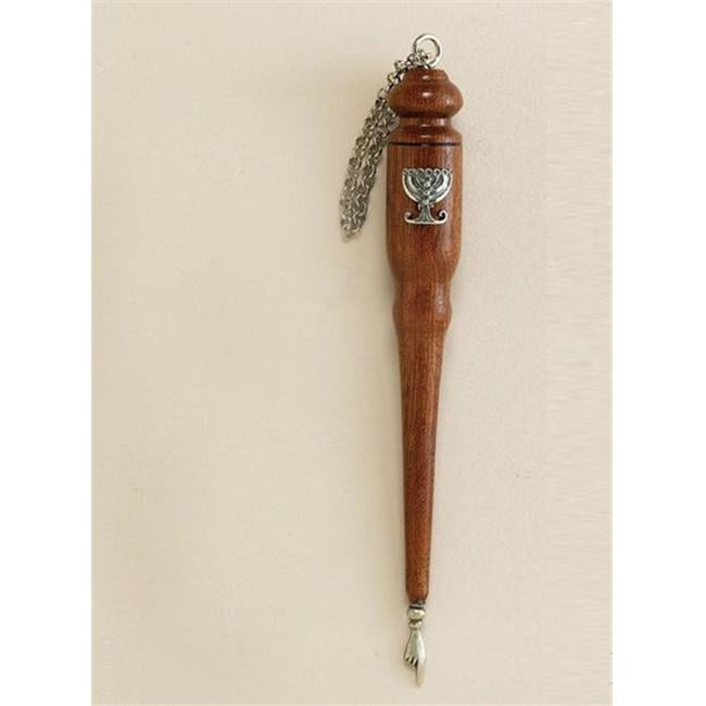 Rite Lite YAD-EB-1-MH Mahogany Wood Yad With Torah Accent - 8 in ...