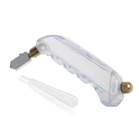 Xizioo Glass Cutter, Hand Held Pis-tol Alloy Handle Oil Supply Glass ...