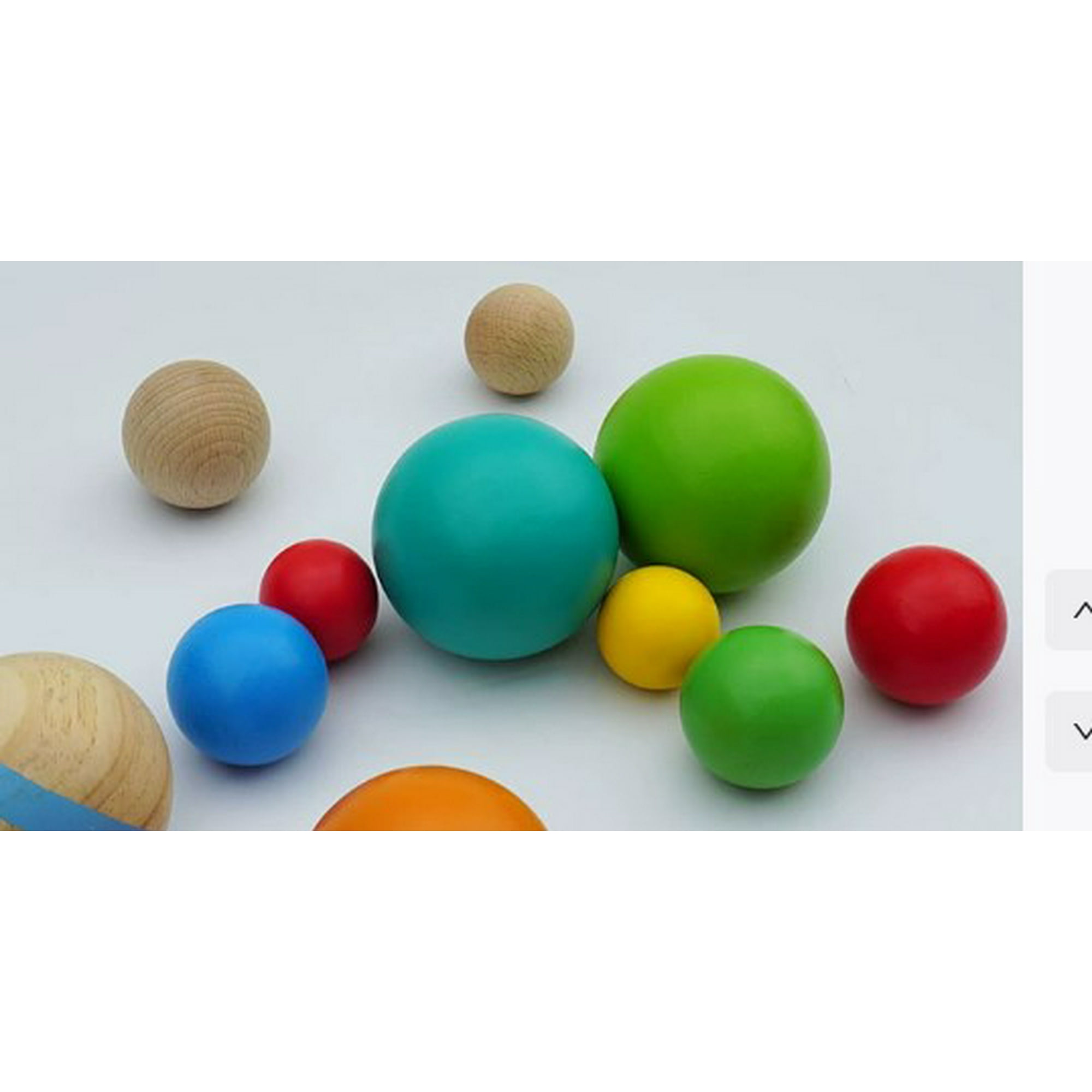 Click here for Shisuyan 3 Pcs Wooden Croquet Balls: Wood Round Ba... prices