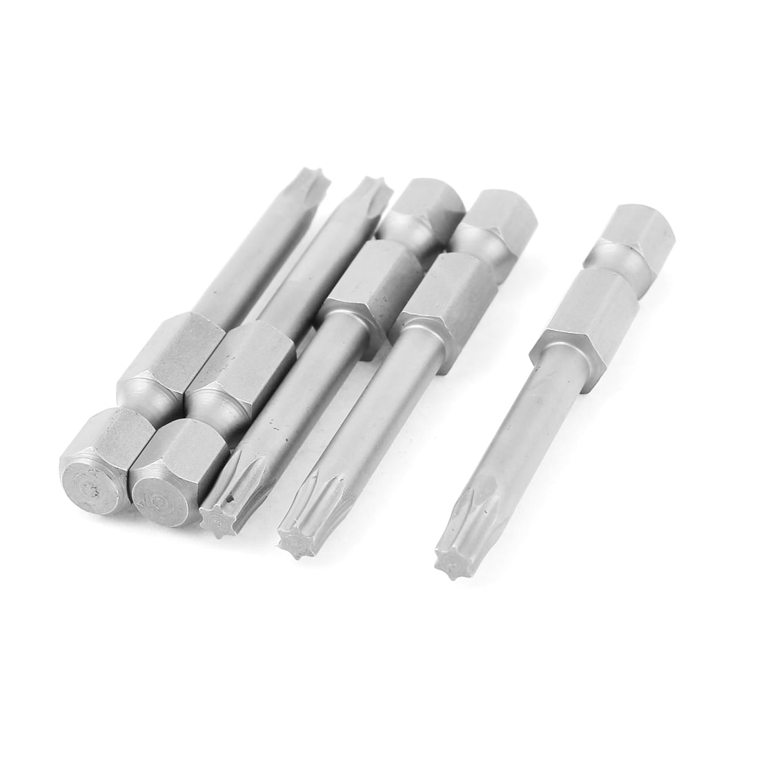 5 piezas de punta magnética Torx T20 de 4 mm con vástago hexagonal de 1 ...