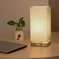 Haitral Japanese Style Table Lamp Reading Lamp for Bed Room, Night ...