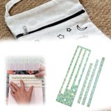 Zipper Pocket Template,Lemon Pattern Acrylic Zipper Making Templates ...