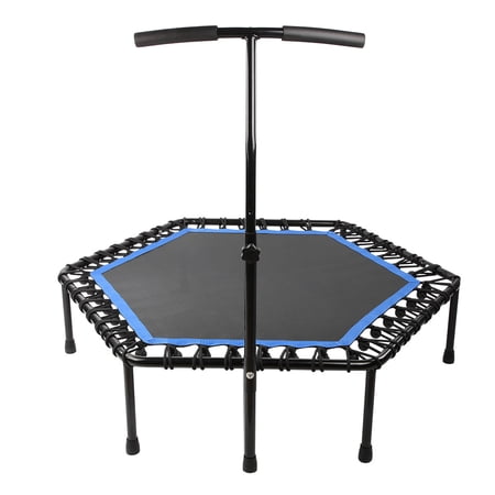 Indoor Trampoline, PP Hexagonal Adjustable Trampoline For Recreation ...