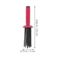 BESTYASH 2Pcs Red Professional Curling Brush for Curly Hair Lightweight ...