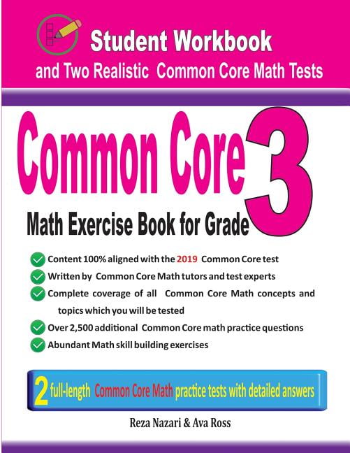 Common Core Math Exercise Book for Grade 3 : Student Workbook and Two ...
