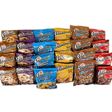 Grandma's Cookies, Variety Pack, 2.5 oz, 33-count - Walmart.com