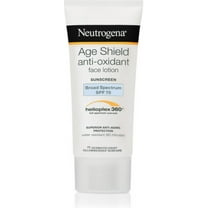 Neutrogena Age Shield Face Sunscreen, SPF 70, Sheer Liquid, Oil Free ...