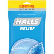 HALLS Relief Honey Lemon Cough Drops, Economy Pack, 80 Drops - Walmart.com