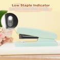 Office desk stapler, small stapler holds 80 staples, durable all metal ...