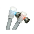 Washing Machine Flood Prevention Supply Hose Set w/Automatic Water ...