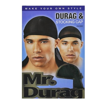 Annie Mr Durag Soild Durag & Stocking Cap (Black) | Walmart Canada