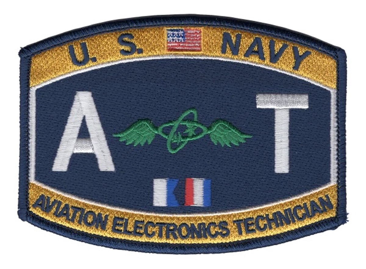 United States Navy Rating AT Aviation Electronics Technician Patch ...