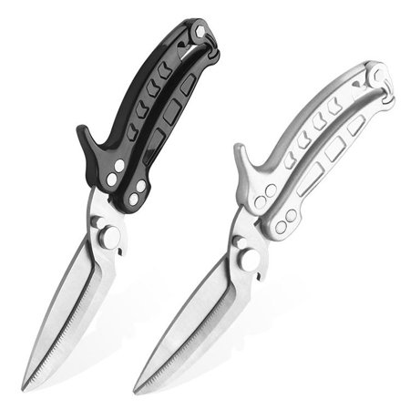 SHARKDO Kitchen Scissors Heavy Duty Restaurant Quality Poultry Shears ...