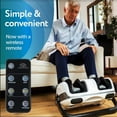 Cloud Massage Shiatsu Foot And Calf Massager Heated Deep Kneading For Neuropathy Plantar