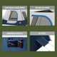 Ozark Trail 4-Person Instant Cabin Tent with LED Lighted Hub - Walmart.com