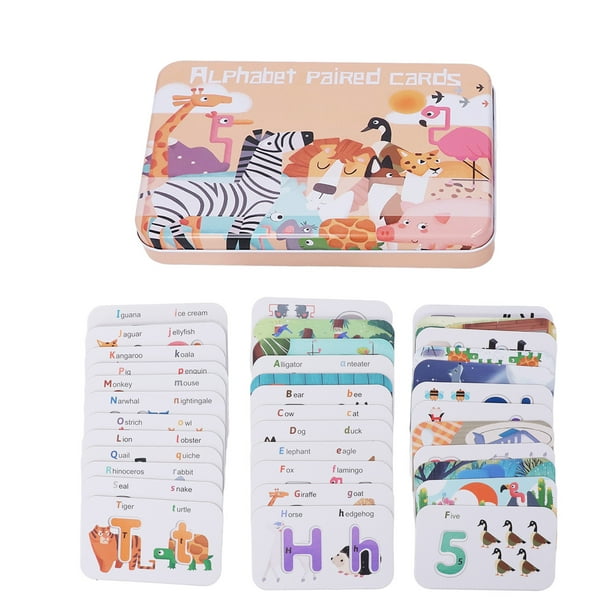 Number Alphabets Cards, Alphabets Cards Set Puzzle For Home For ...