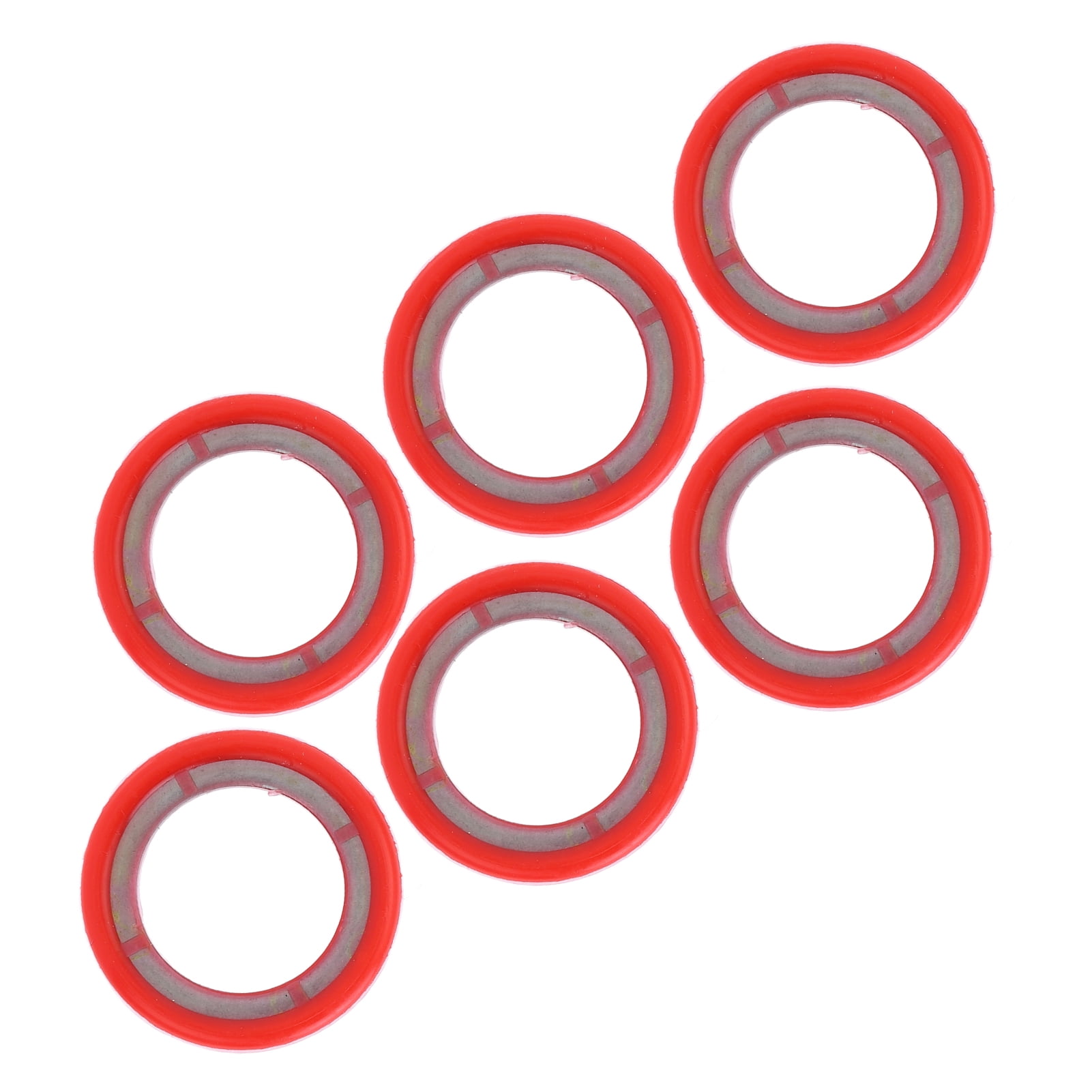 FAGINEY Drain Plug Gasket Gear Lube Drain Screw Washer 6pcs Gearcase