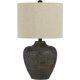 AF Lighting Danbury Textured Ceramic Table Lamp, Brown - Walmart.com
