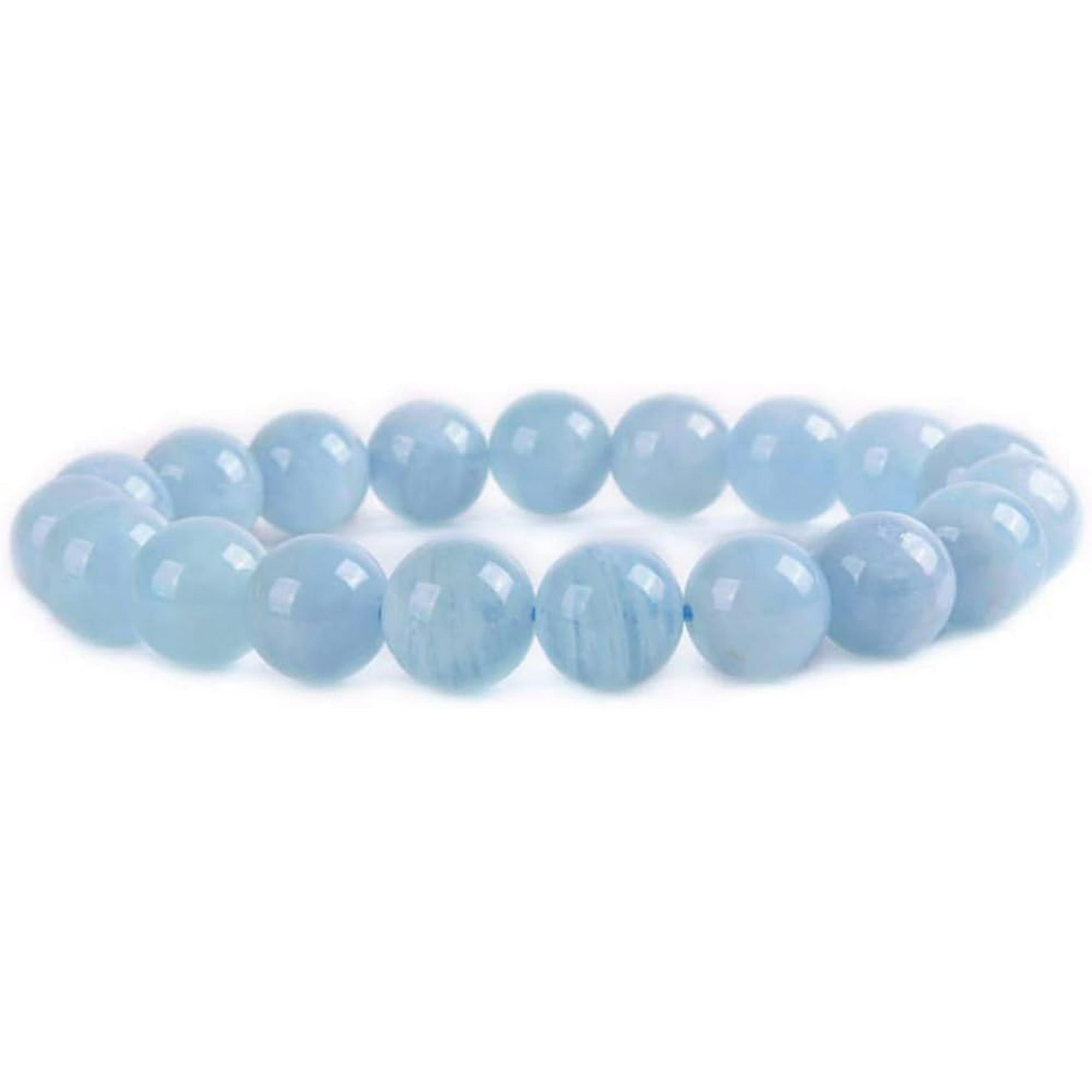 Click here for Angelstones Natural Aquamarine Gemstone 10mm Round... prices