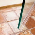Shower Door Sweep Dual Durometer 3 8 Pvc Seal And Wipe For Glass By