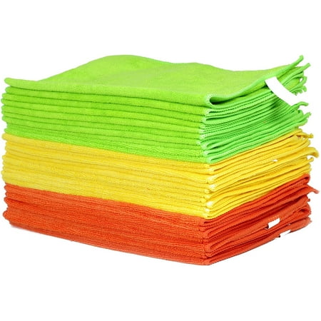 Set of 30 Microfiber Cloth Napkins in 3 Colors. | Walmart Canada
