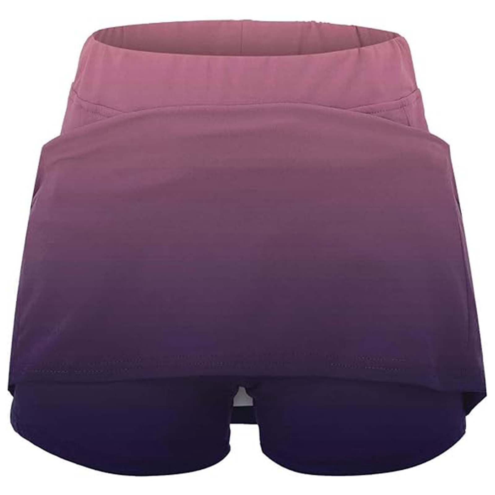 Click here for Bmisegm Mid Waist Gradient Casual Skirts For Women... prices