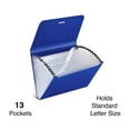 Staples Moisture Resistant Reinforced Plastic Filing Accordion File 13 ...