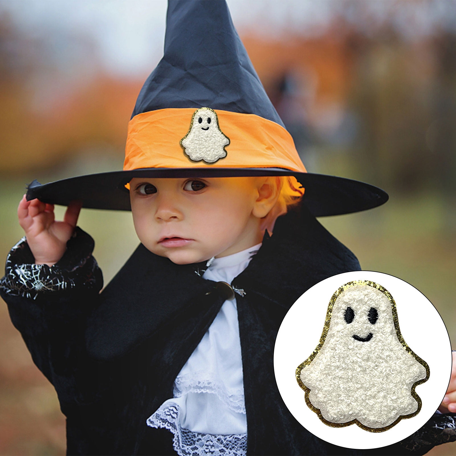 Click here for Unbranded Halloween Pumpkin Embroidery Patch  Iron... prices