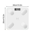 ZZkhGO Bluetooth Body Scale, Smart Health Scale with 25 Core Data ...