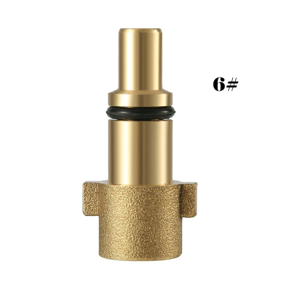 High Pressure Car Wash Water Gun Foam Pot Adapter Pure Copper Water Gun ...