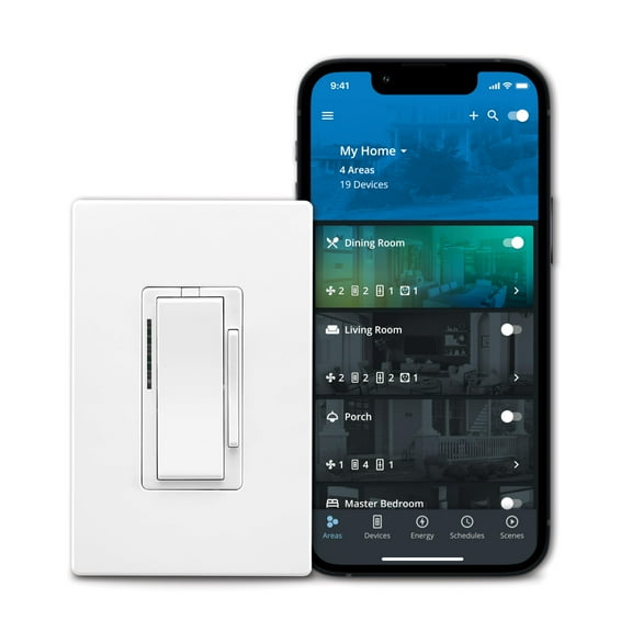 EWFFSC15-W-BX-T Wi-Fi Smart Fan Speed Control Compatible with Alexa and ...