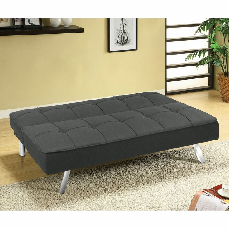 Vineego Modern Convertible Fabric Futon Sofa Bed Gray