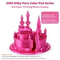 Ziro 3D Silk PLA Filament 1.75mm 1kg, Rose - Walmart.com