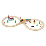 Maxim Wooden Train Set (40 Pieces) Play Train Set - Walmart.com