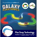 Galaxy Flex-Track 220 Piece Glow Track with Electric LED Light Car ...