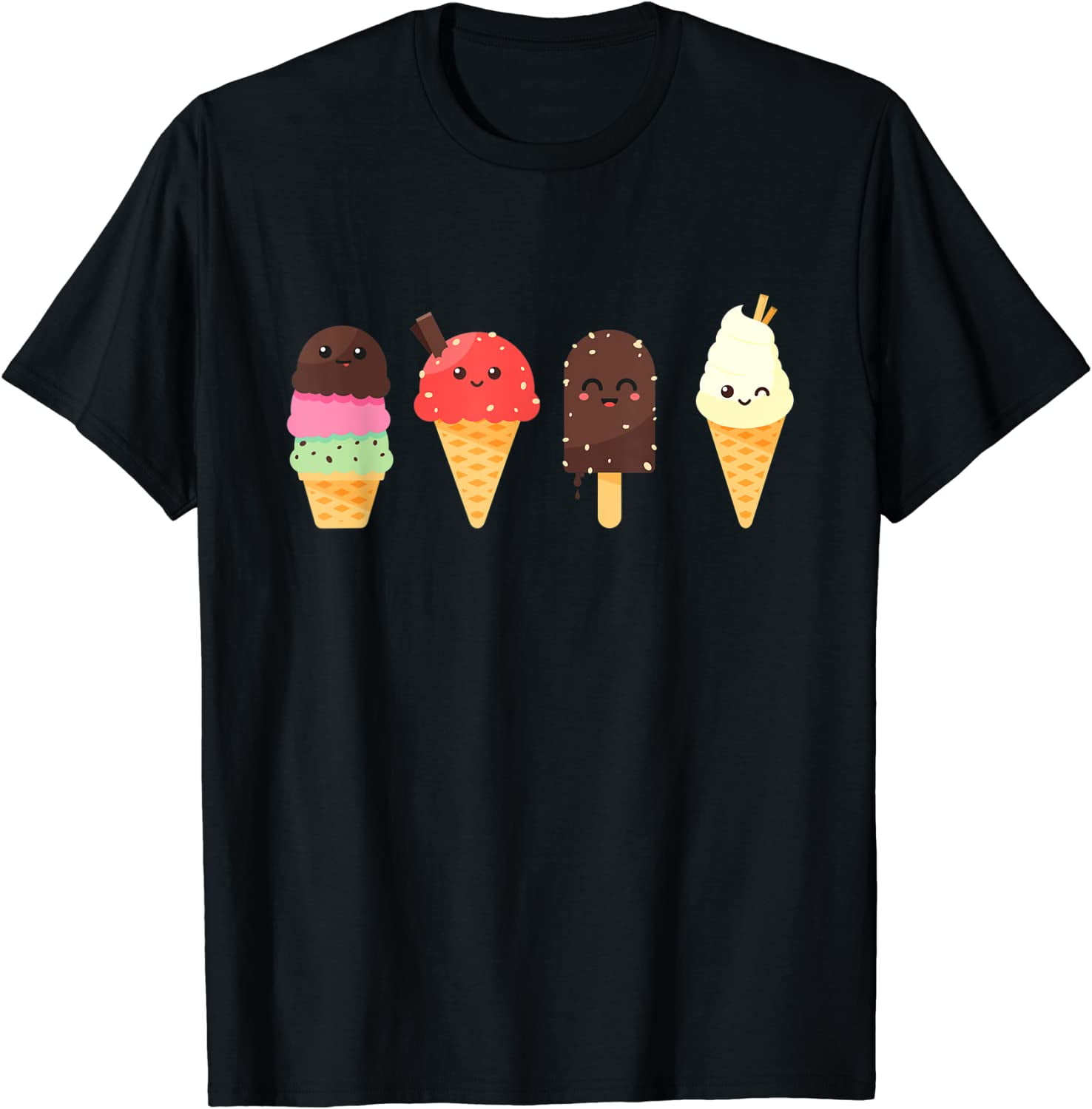 Ice Cream Lover T-Shirts for Summer - Walmart.com
