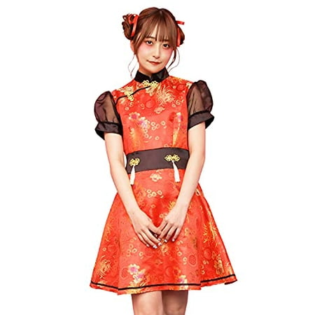Clear Stone Party City Tokimeki Graffiti Cosplay Nihao China Ladies Red ...