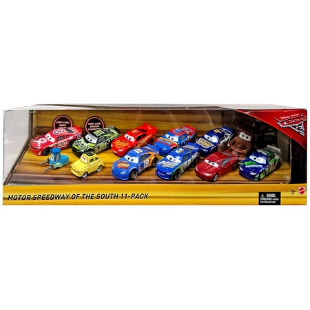 Disney Cars Cars 3 Motor Speedway of the South Die Cast Vehicle 12-Pack ...