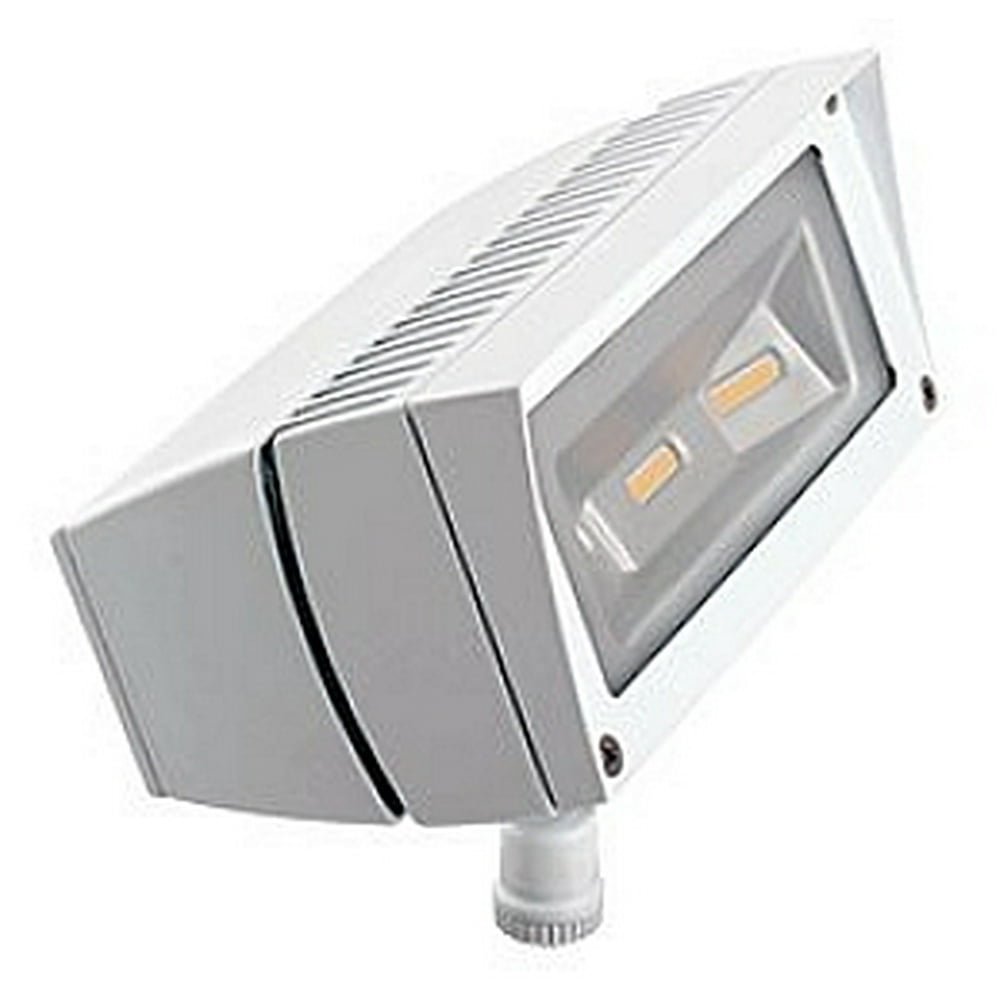 RAB Lighting 18W LED LFLOOD Rectangular White Floodlight - Walmart.com ...