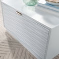 Sauder Morgan Main Contemporary Engineered Wood Coffee Table in White ...