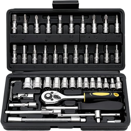 TEKTON 1/2 Inch Drive 6-Point Impact Socket Set, 14-Piece (11-32 mm ...