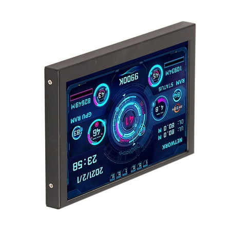 PC CPU Data Monitor, Selectable Themes PC Sensor Panel Display ...